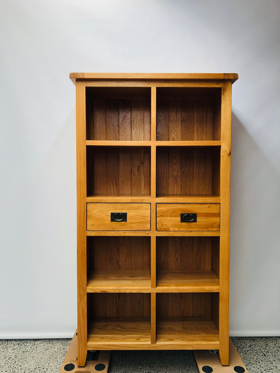 Beautiful Besp-Oak Solid Oak Display Bookshelf/Buffet (21604 ...