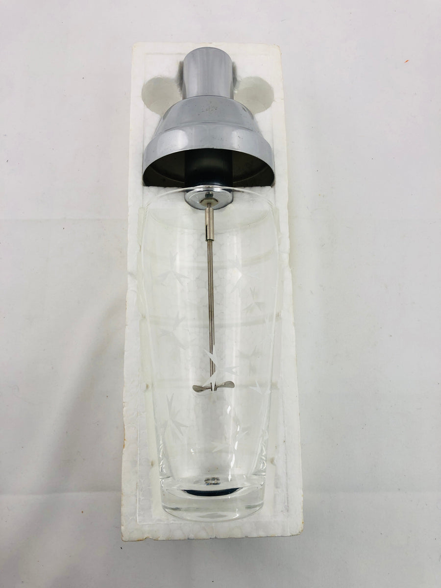 Vintage Glass Cordless Blender Cocktail Mixer Atomic (21075 ...